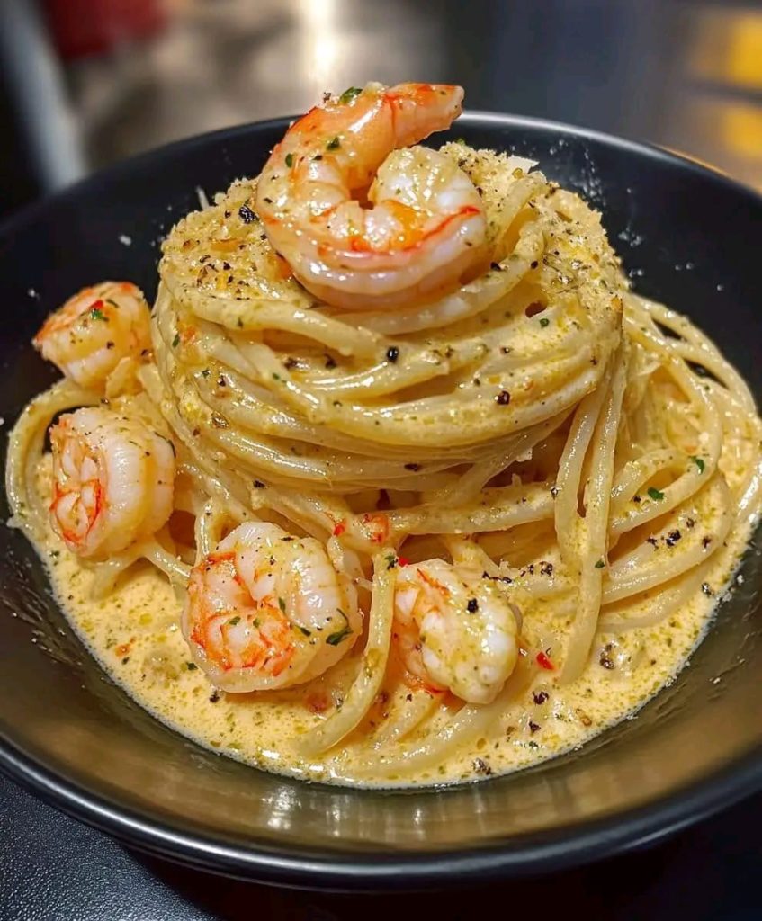 Creamy Cajun Shrimp Pasta Volcano – Vutron Recipes